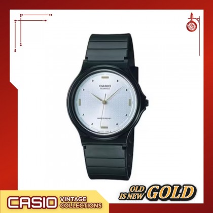 Casio General MQ-76-7A1 Black Strap with White Dial Analog Quartz Men/Women Digital's Watch
